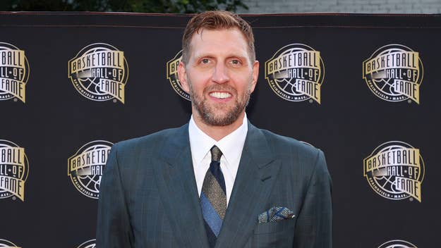 Fan Learns Why Not to Dunk Over Dirk Nowitzki | Complex
