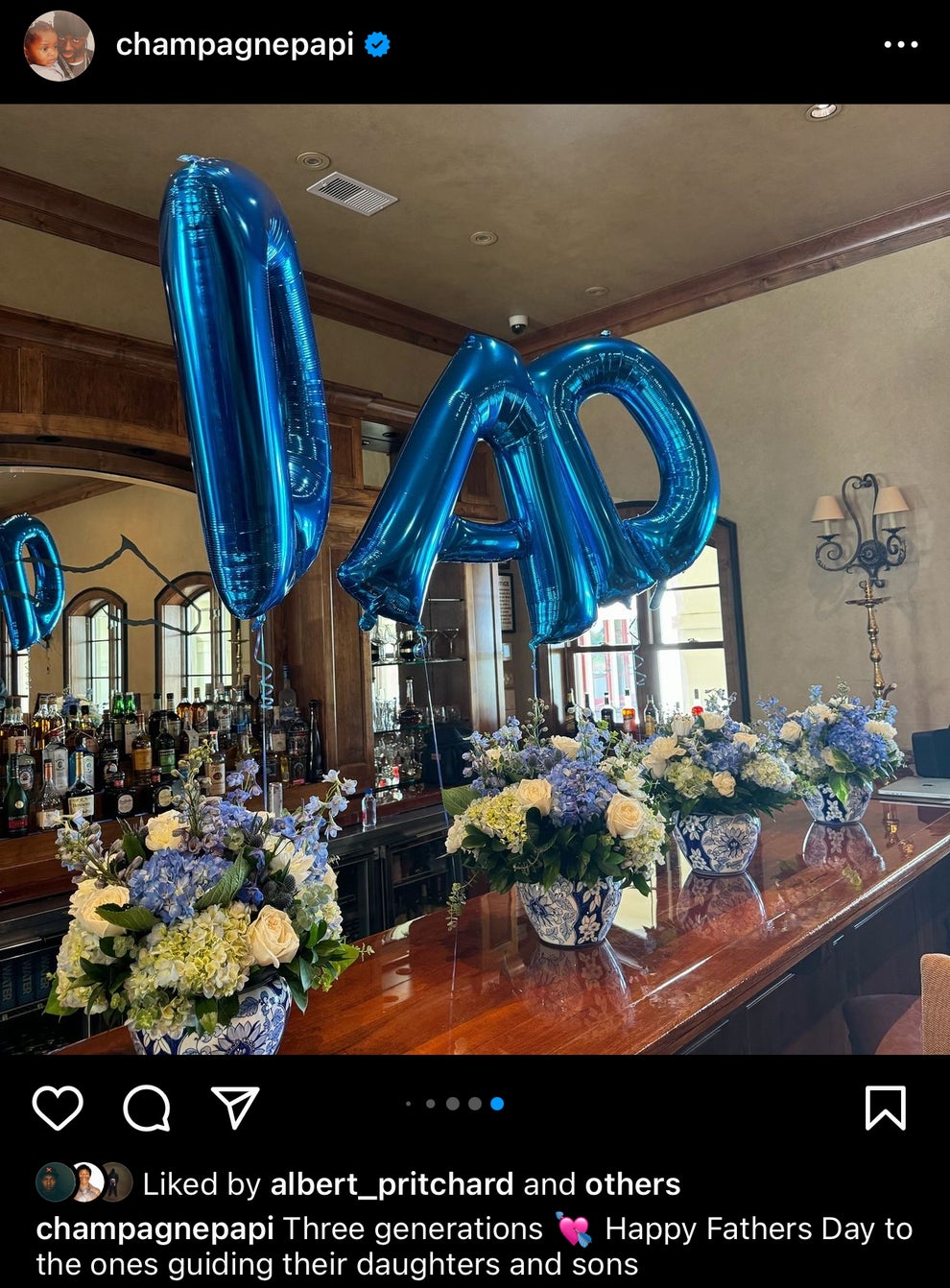 Drake Celebrates Three Generations of Grahams on Father's Day | Complex