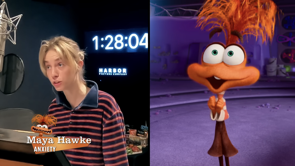 Maya Hawke, Amy Poehler On Inside Out 2 Anxiety Scene