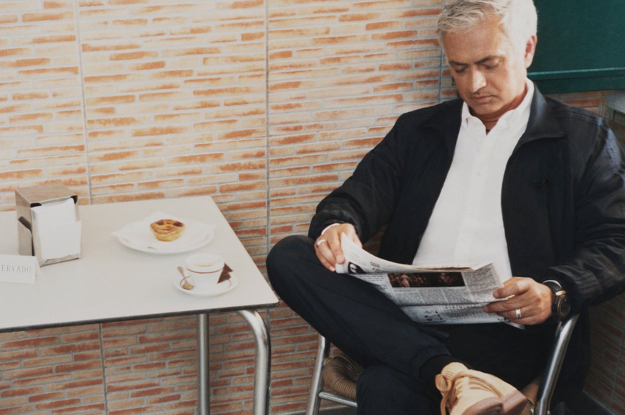 José Mourinho Wearing The JJJJound x Adidas Sambas Is Perfect | Complex