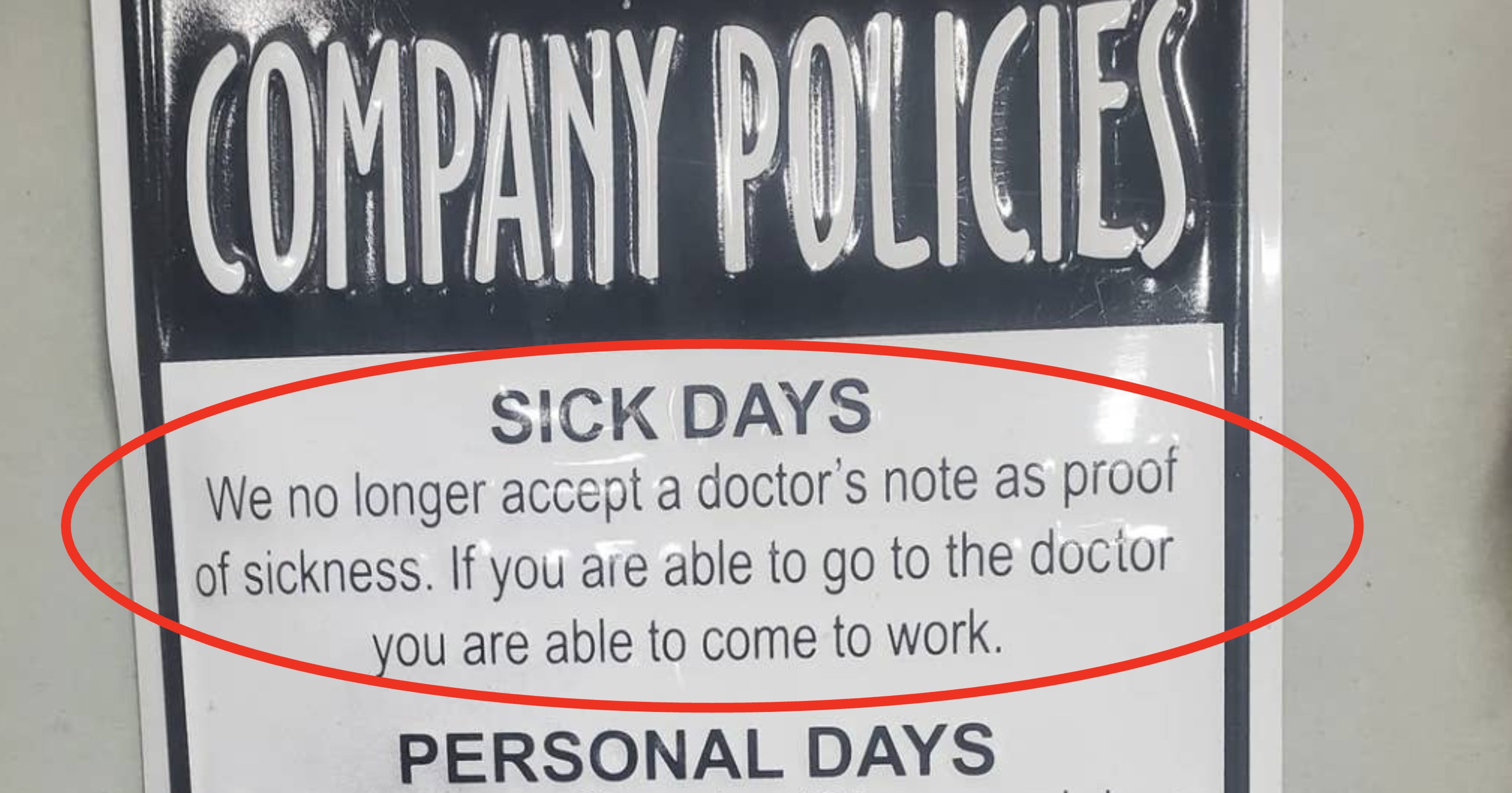 15 Ridiculous Signs Employees Spotted At Work