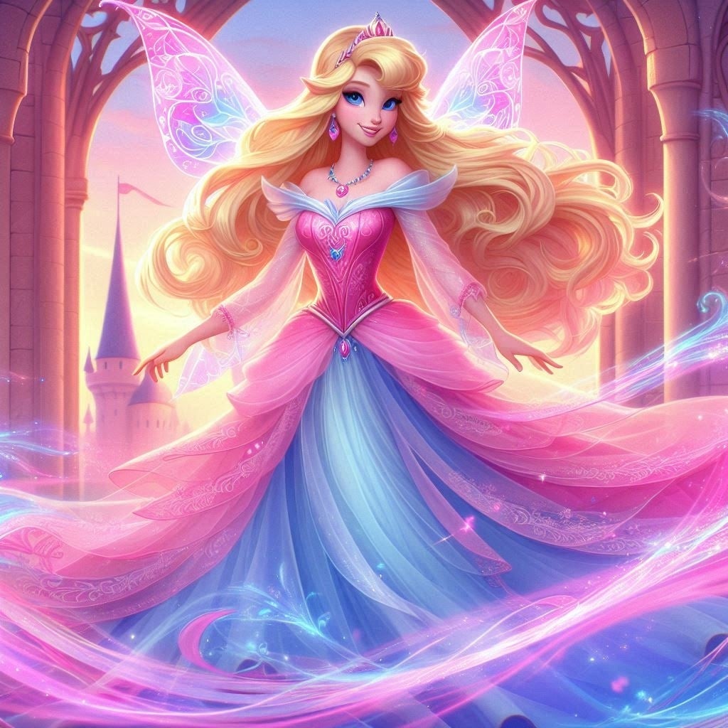 I Used AI To Turn 14 Disney Princesses Into Fairies
