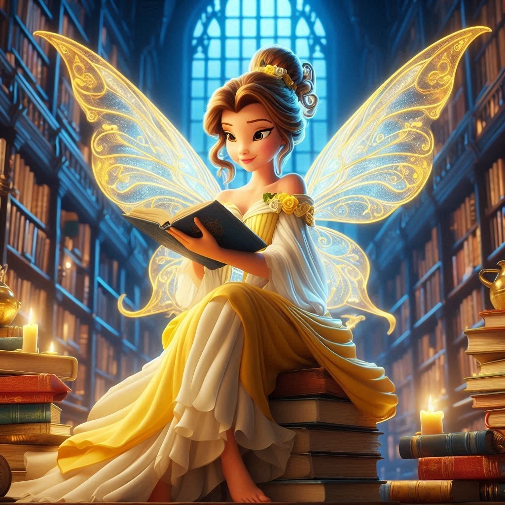 I Used AI To Turn 14 Disney Princesses Into Fairies