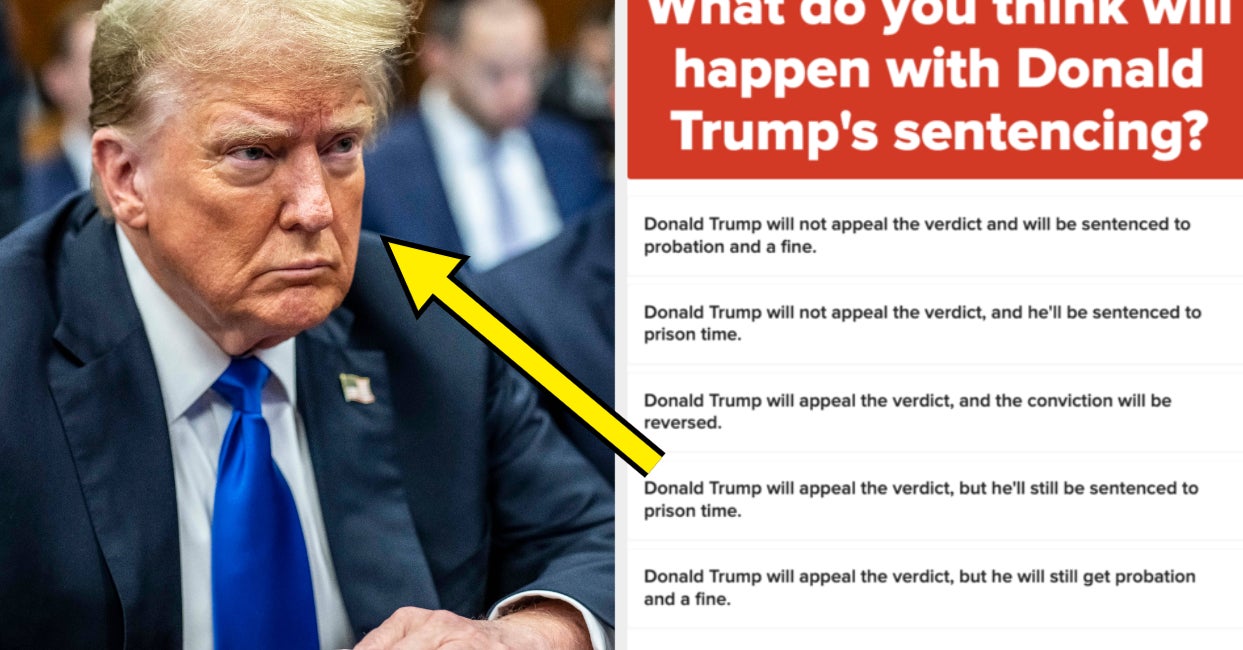 Take This Poll To Predict Donald Trump's Sentencing Outcome