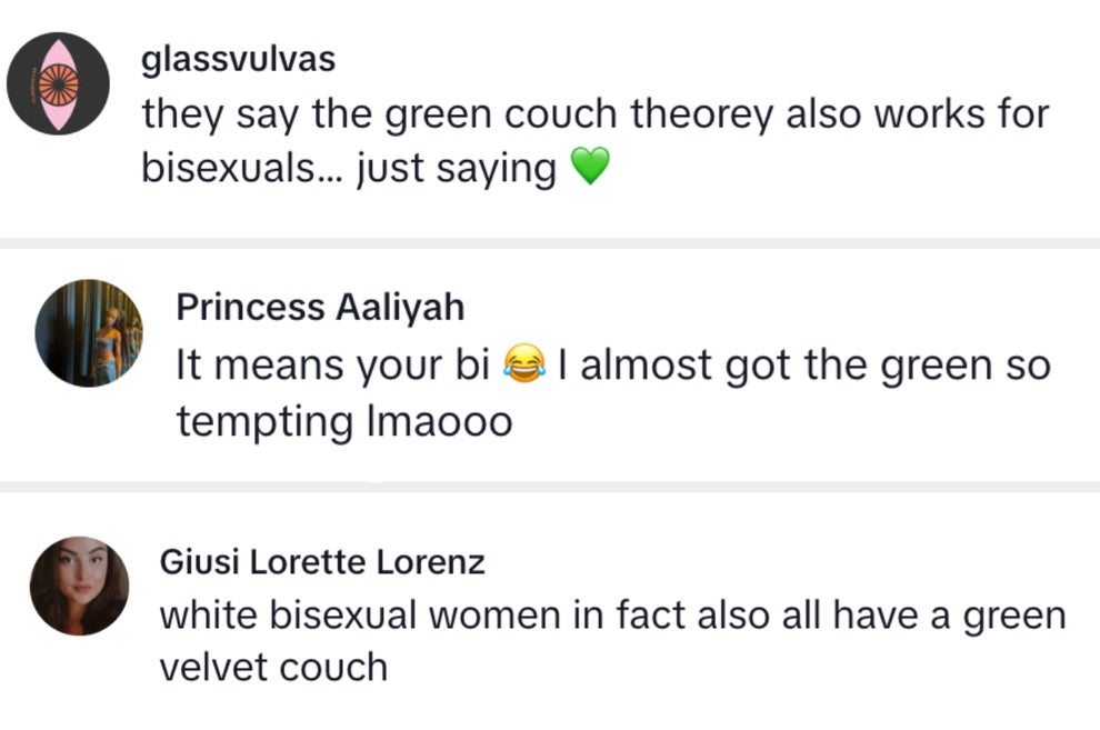 We Need To Talk About The Green Couch Theory