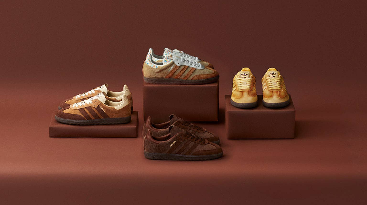 Tim Hortons Donut-Inspired Adidas Samba Customs | Complex