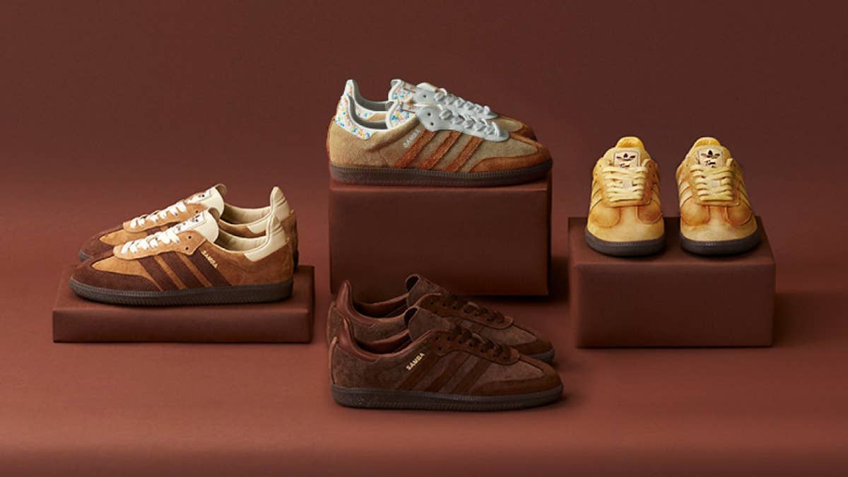 Tim Hortons Donut-Inspired Adidas Samba Customs | Complex