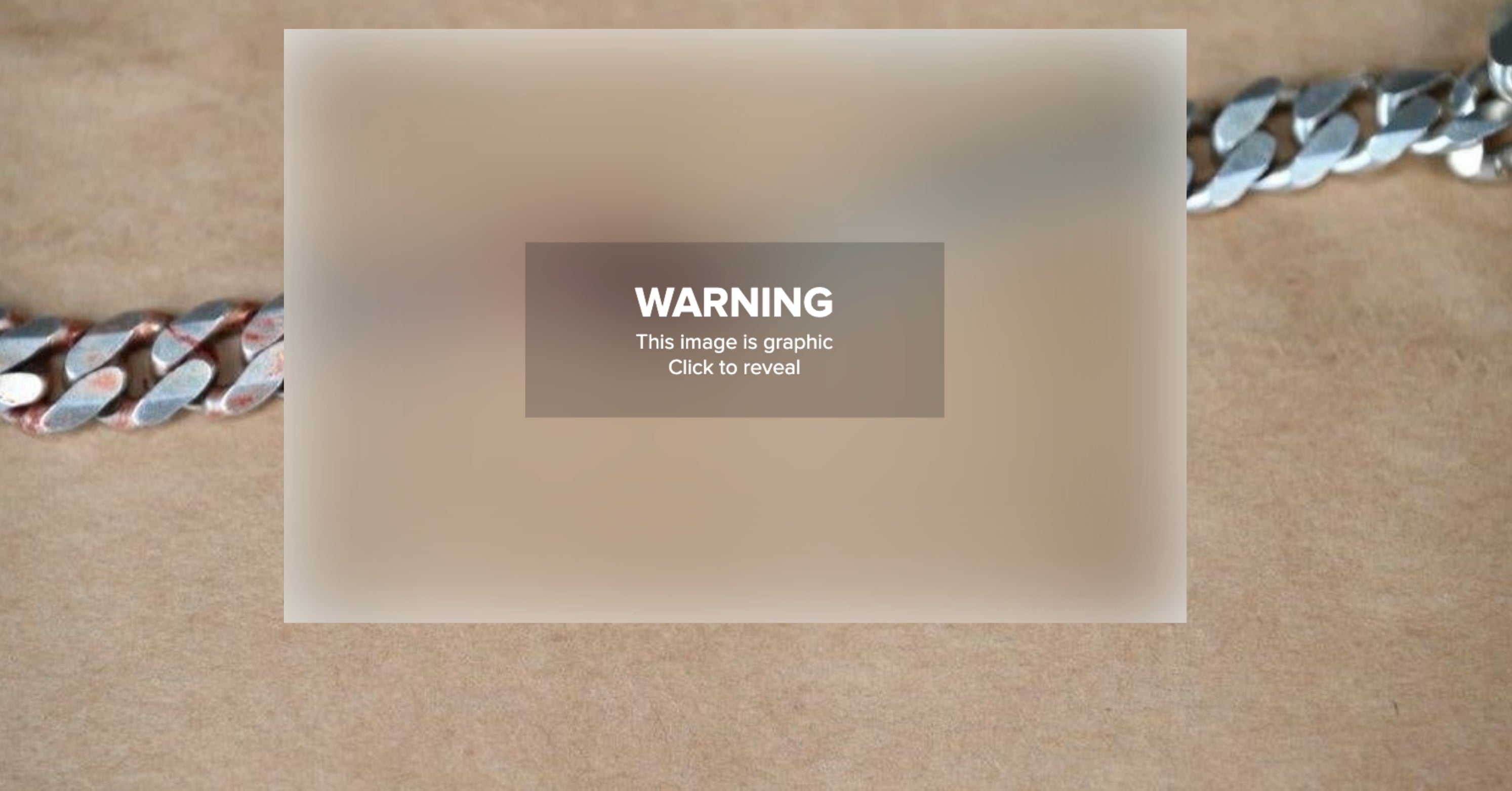 This Wild Picture Of A Colorado's Man's Fake Chain Is Going Viral ...