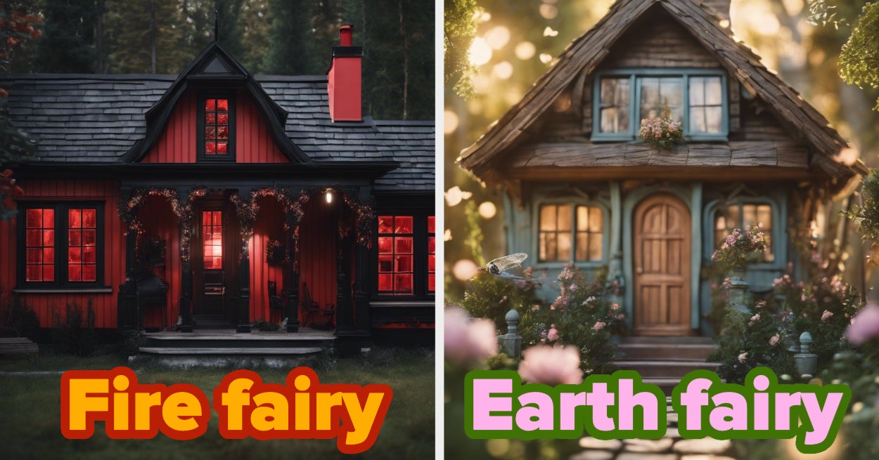 Build A House To Reveal Your Inner Fairy Type — Quiz