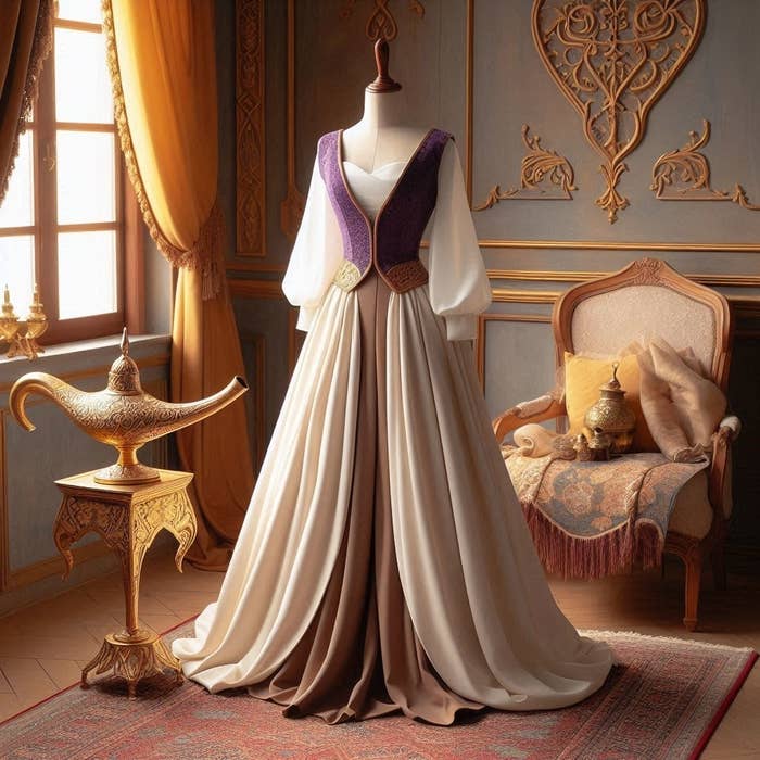 Disney Side Characters AI Dresses Post