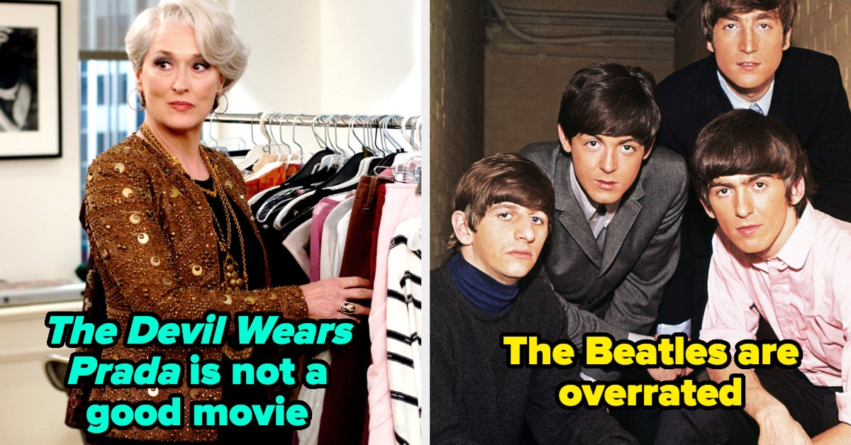 Tell Us What Your Pop Culture Controversial Opinion Is