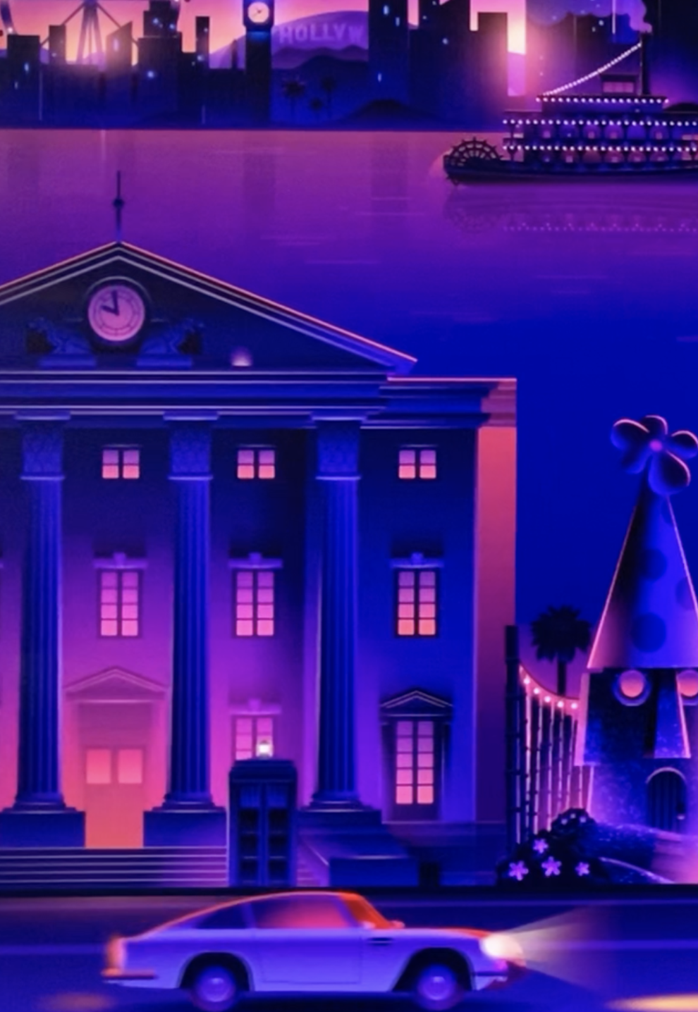 27 Easter Eggs In The Roku City Screensaver