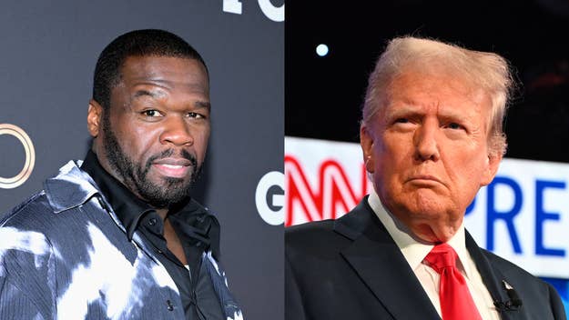 50 Cent Uses Donald Trump 'Get Rich or Die Tryin' Album Cover Edit ...