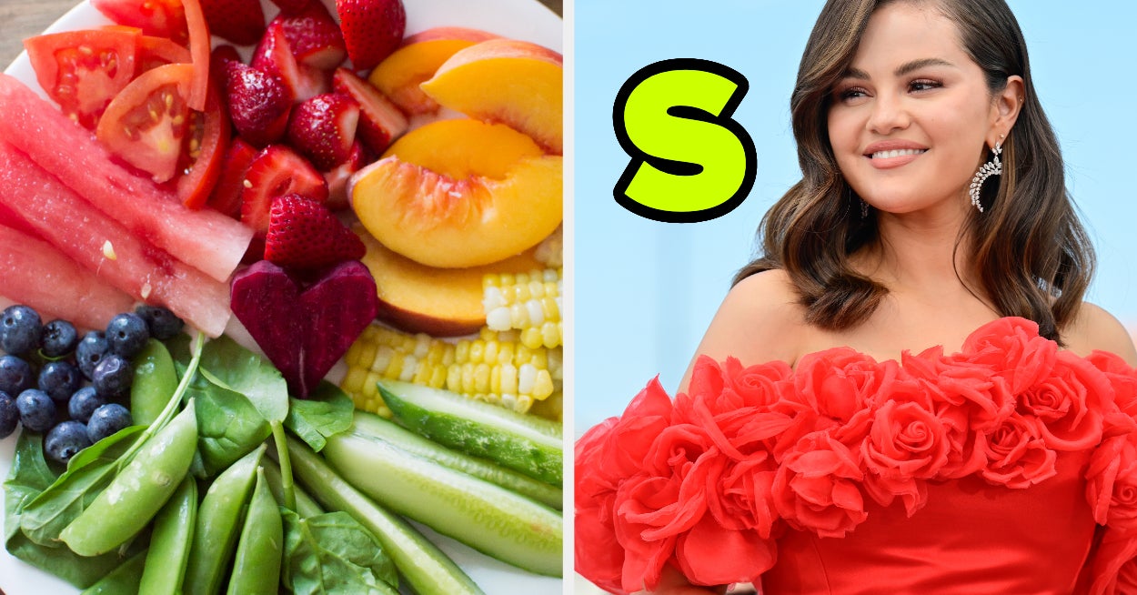 Food Quiz: Eat Colorful Food Guess First Initial