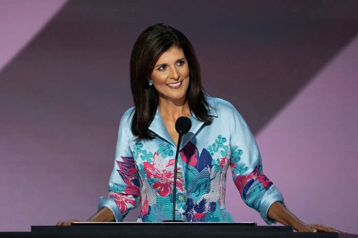 Stephen Colbert Skewered Nikki Haley For Endorsing Trump