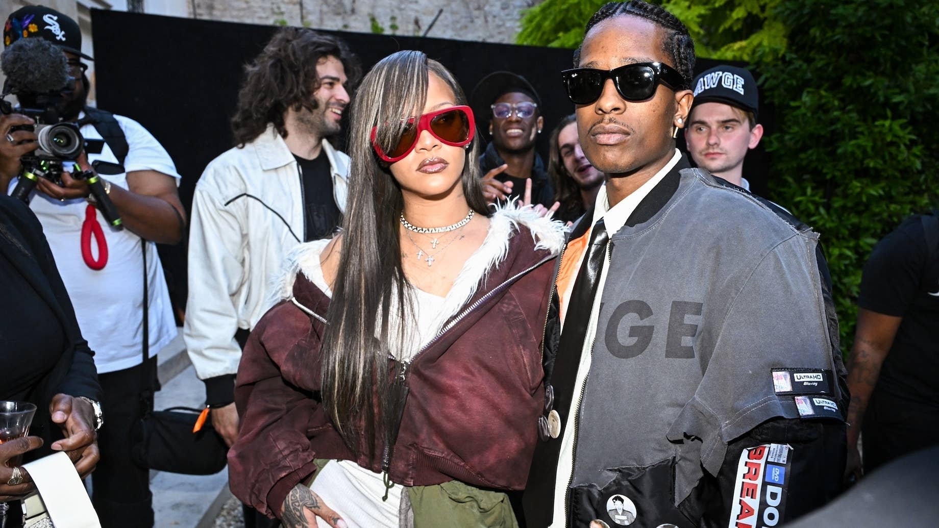 Rihanna Photoshops Giant Fenty Beauty Lipgloss Tube Over ASAP Rocky for ...