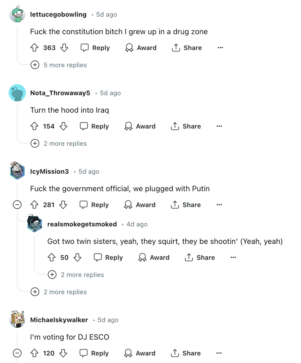 Redditor Mistakenly Hits Future Subreddit to Fret About America's ...