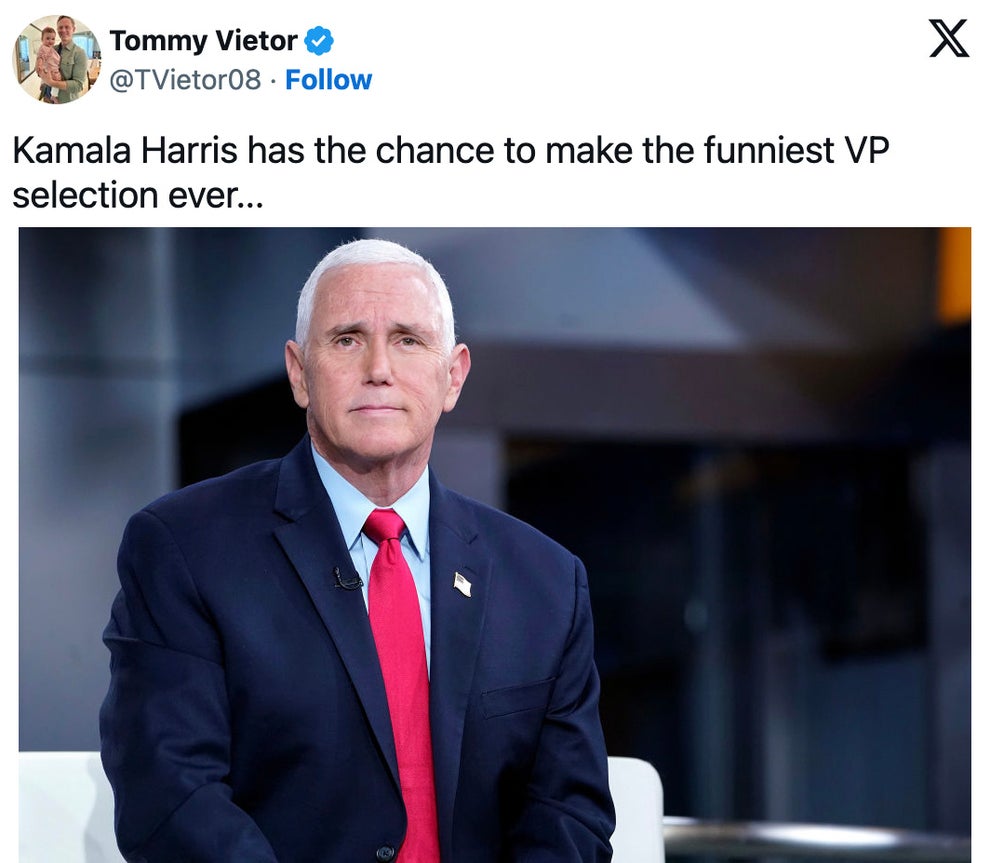 Kamala Harris's VP Pick: Funniest Twitter Reactions