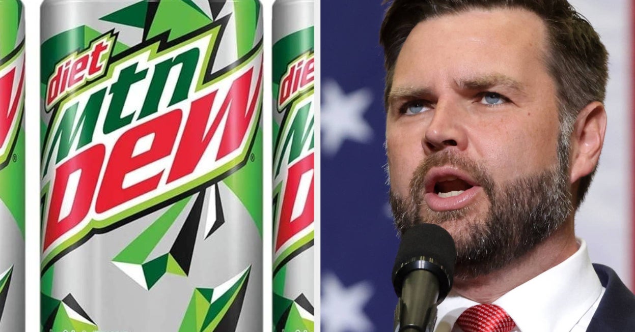 JD Vance Comments About Racism And Diet Mountain Dew Are Now A Meme