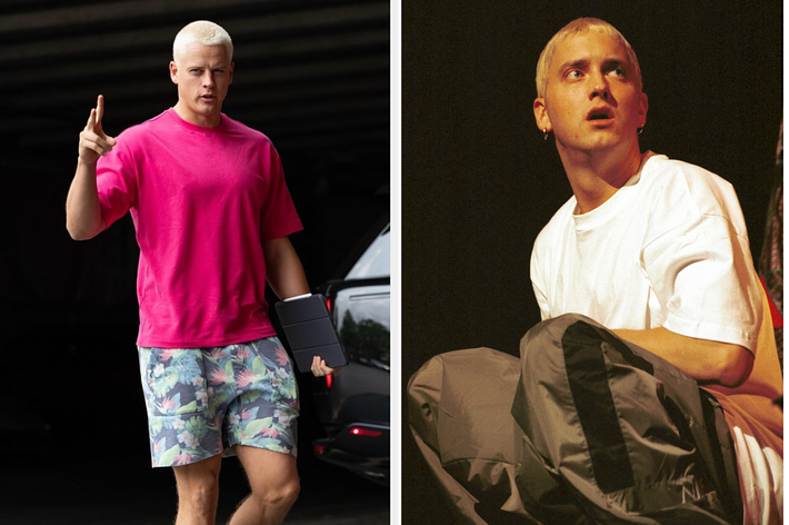 Watch Slim Shady Tell Eminem He’s 'Scaring the Hoes' With 'Lyrical ...