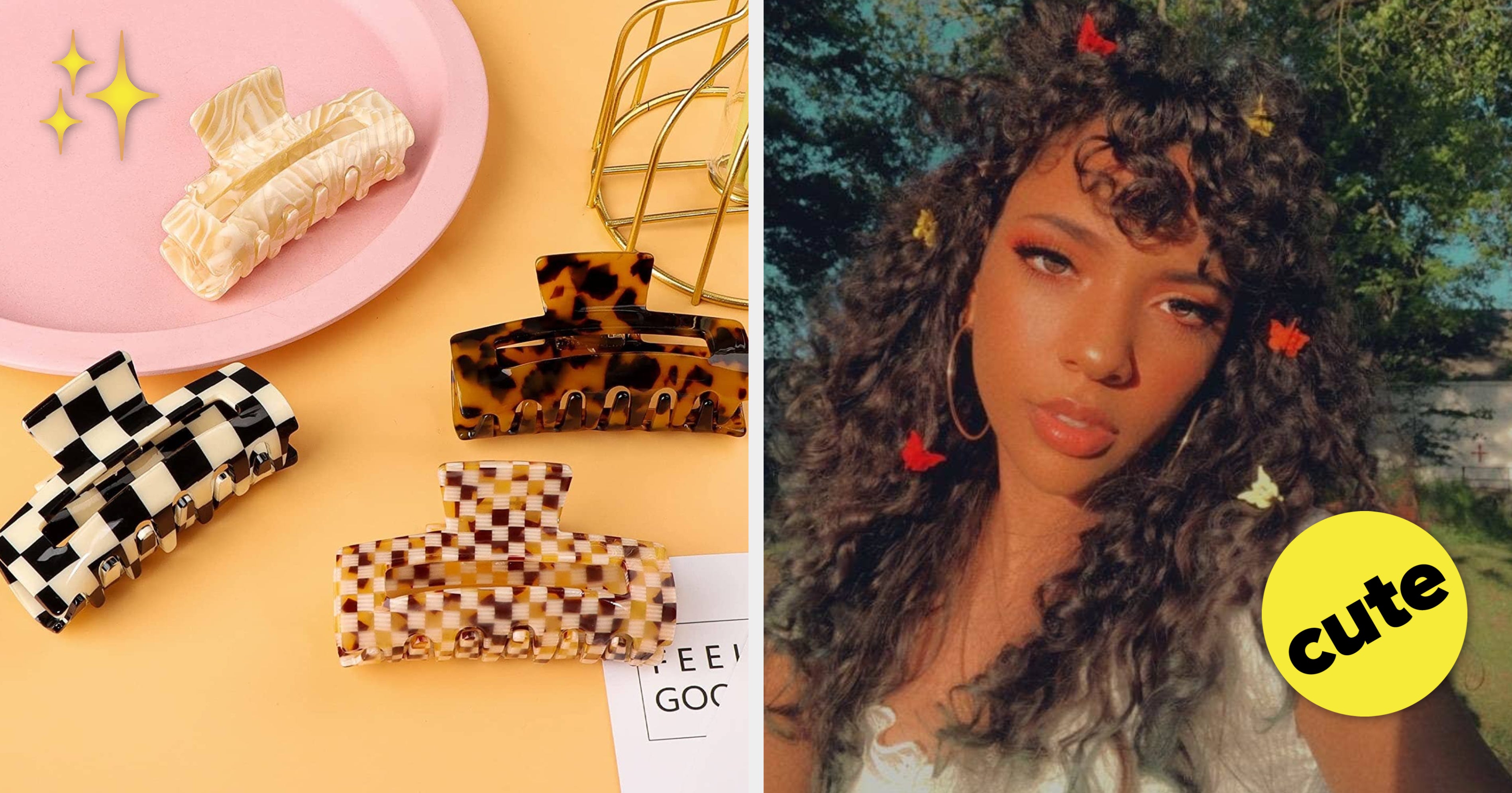 30 Cute Claw Clips That'll Actually Hold Your Hair