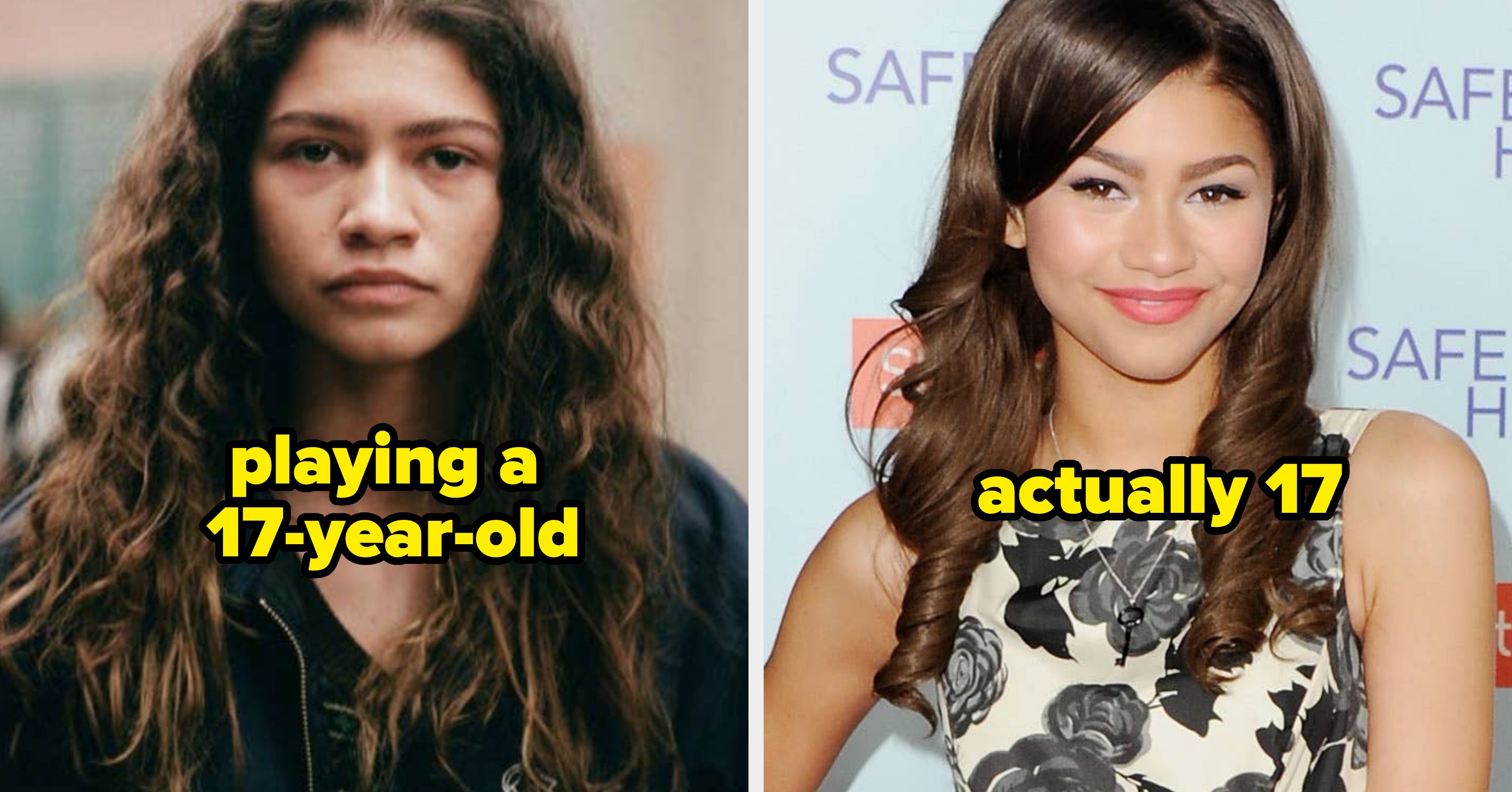21 Celebs Playing Teens vs. Their Actual Teen Photos