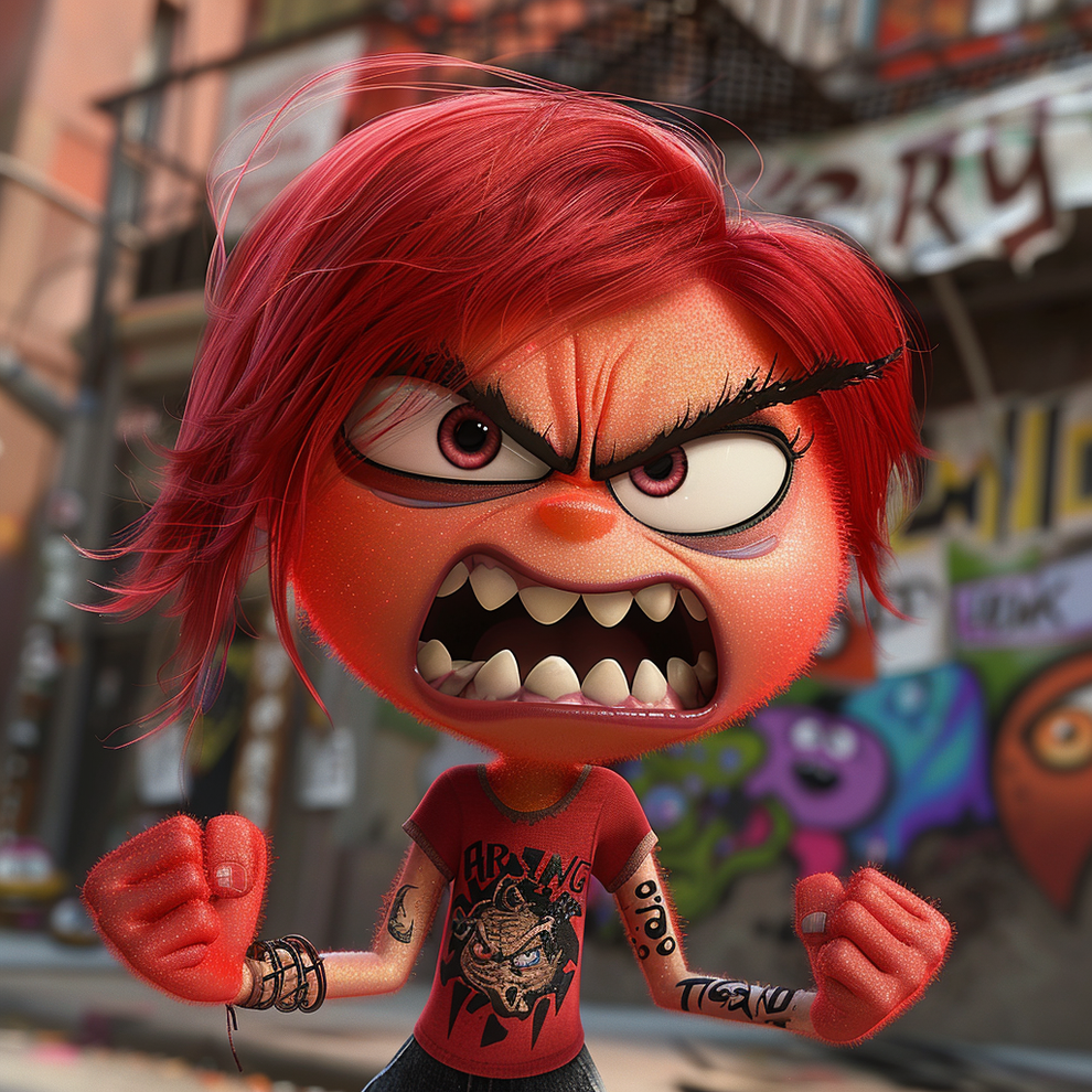 Inside Out 2 Emotions According To AI