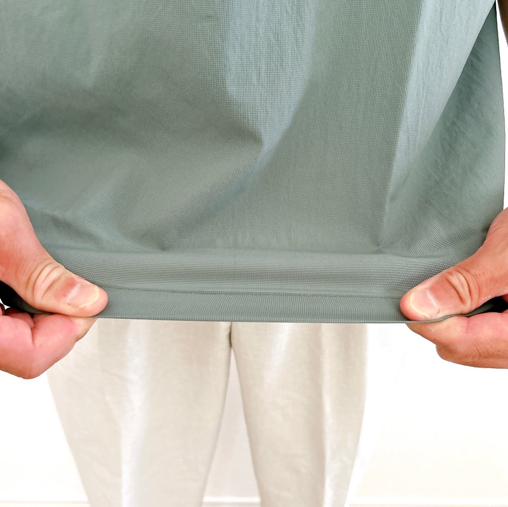 【無印良品】「この夏1番買ってよかった」「追加注文した」風を通す『楽ちんトップス』めっちゃ軽くて涼しくて、夏に手放せなくなった…！《購入レビュー》【動画・画像】