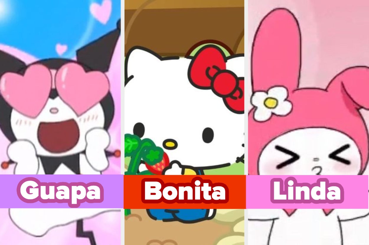 Elige entre estos personajes de Sanrio y te diremos si eres bonita ...