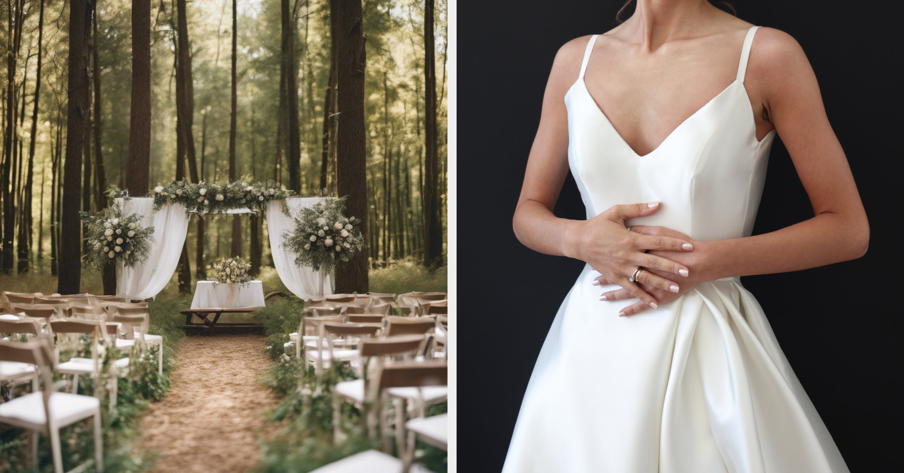 Quiz: Design A Wedding Dress To Find Your Dream Venue