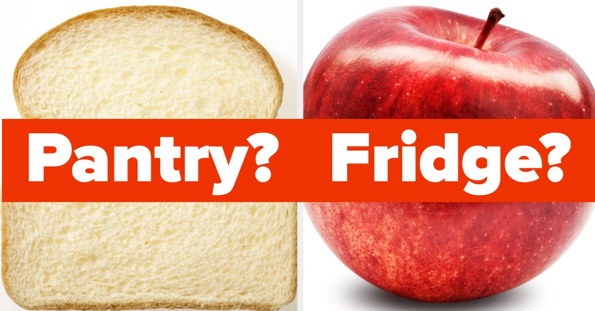Fridge Or The Pantry Food Poll