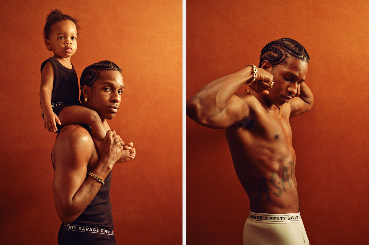 ASAP Rocky and Son RZA Star in Savage X Fenty Campaign | Complex