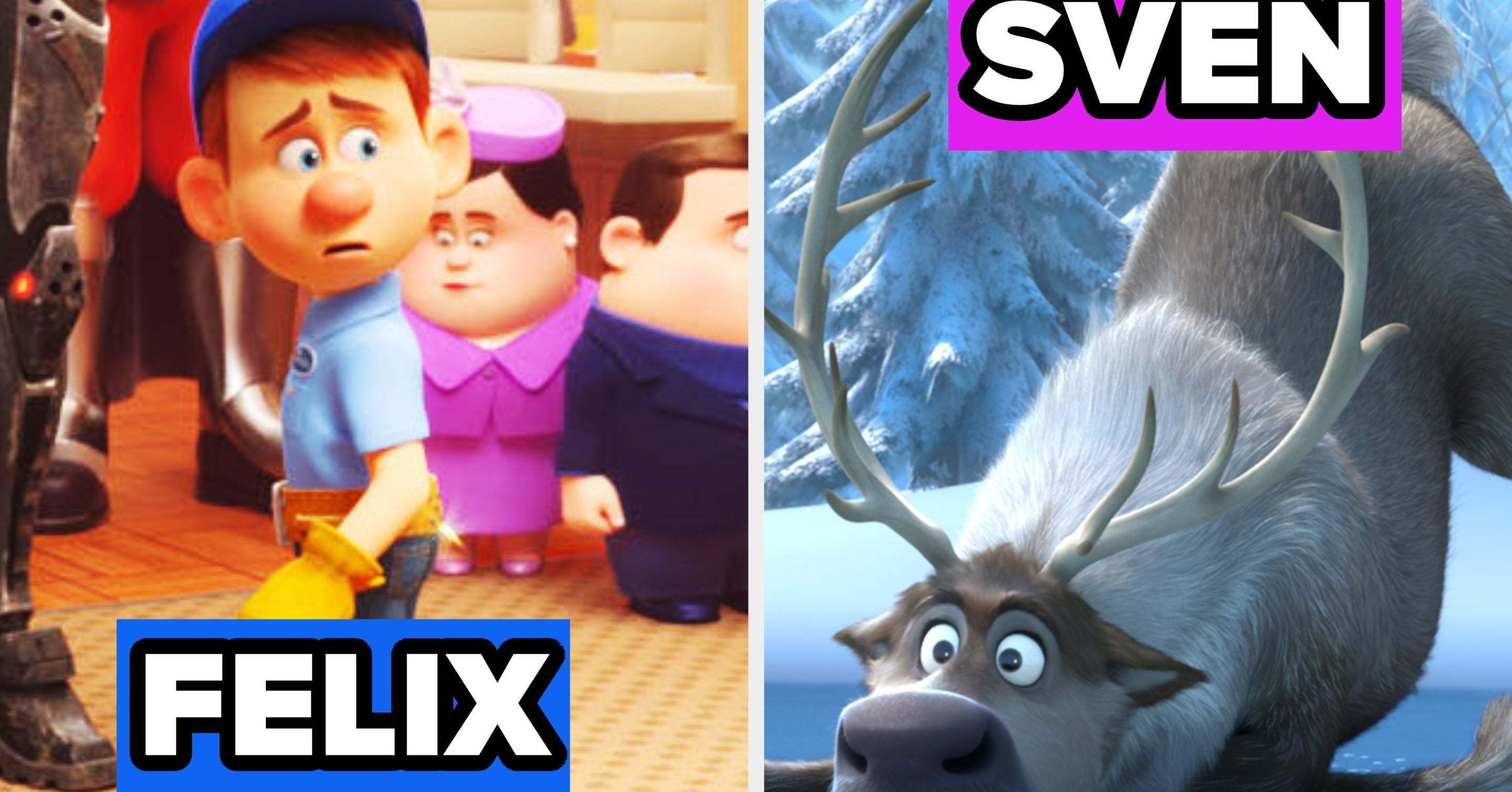 Difficult Disney Character Identification Quiz