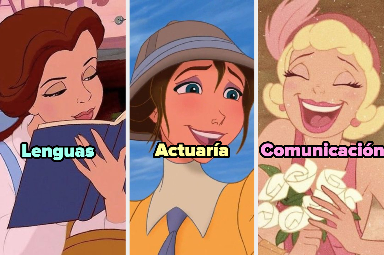 Puedo adivinar qué estudias solo con tu selección de personajes de Disney