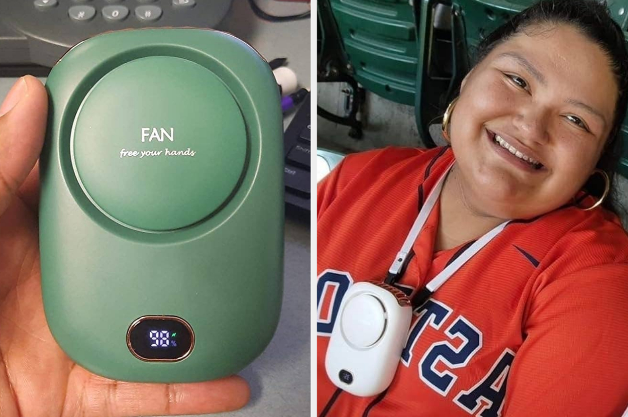 This Portable Fan Is Like A Tiny Personal AC