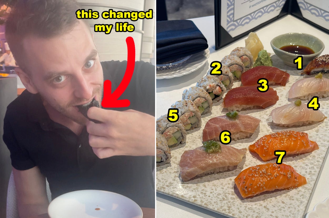 white fish sushi taste