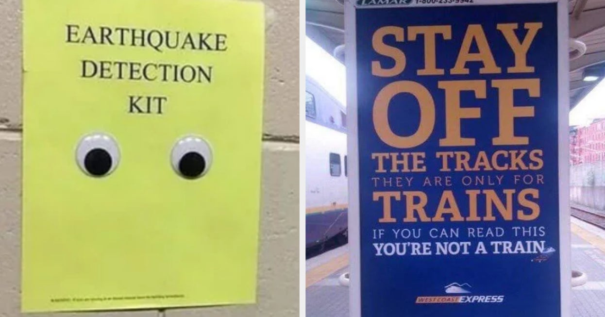 Funniest Signs On Reddit This Week