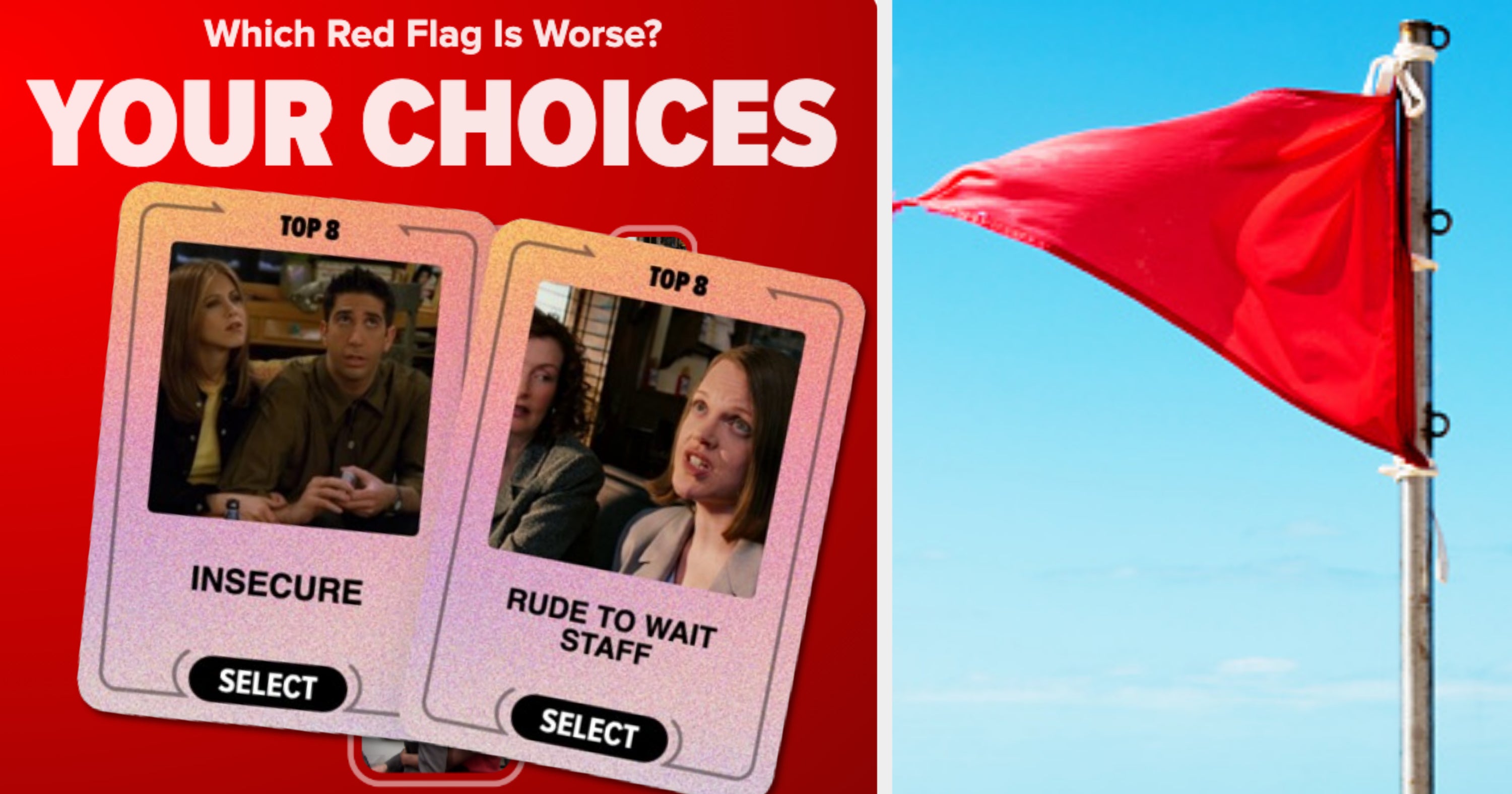 Worst Reed Flags Showdown Quiz