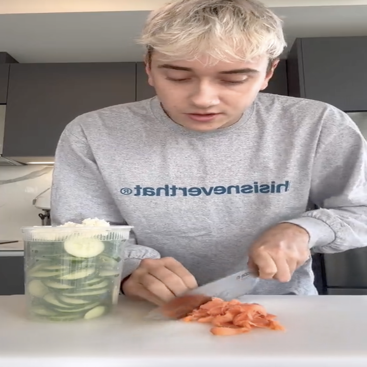 TikTok's Viral Cucumber Salad Recipe—How To Make It
