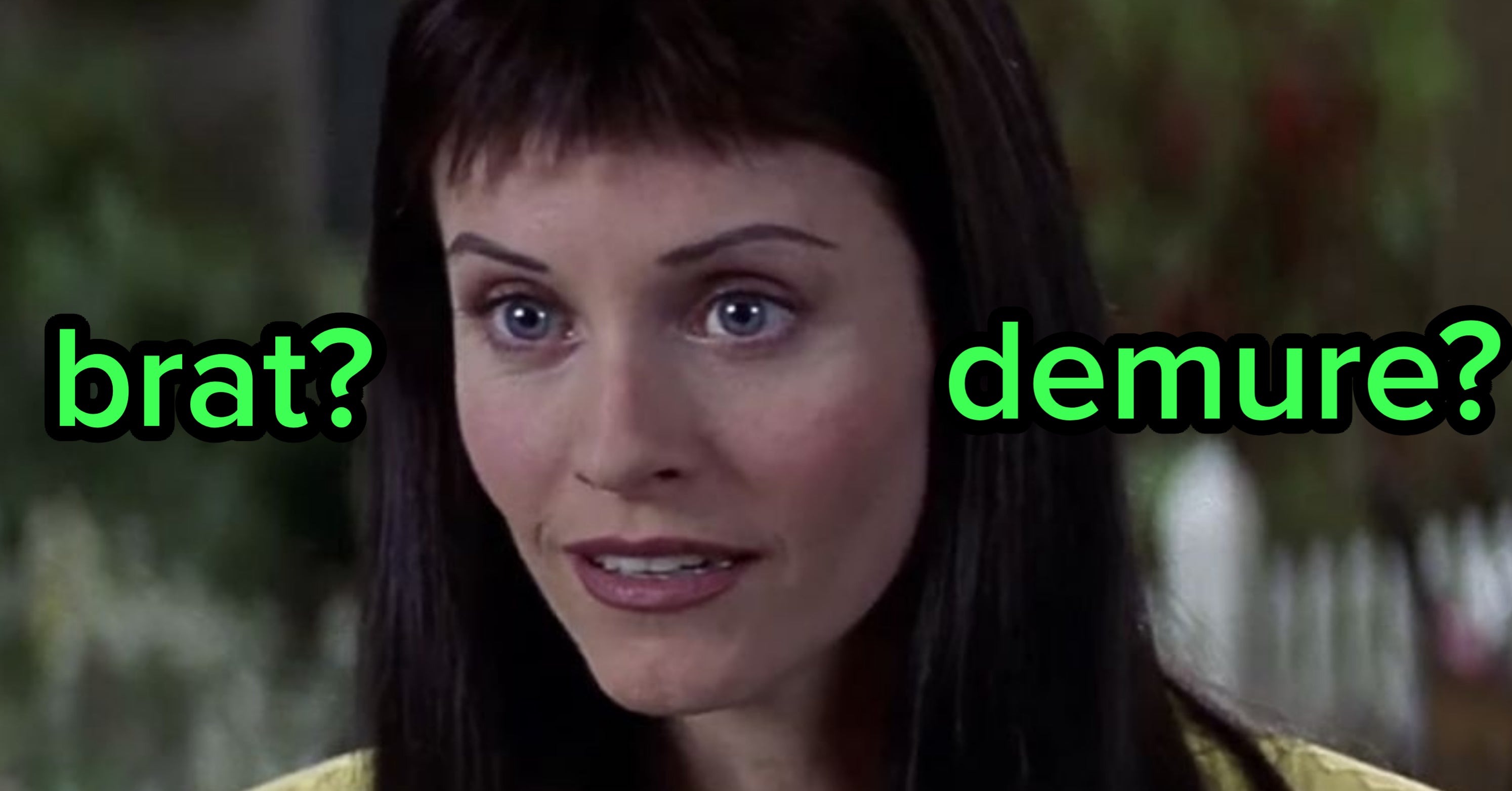 Are These Spooky Movie Characters More Brat Or Demure?