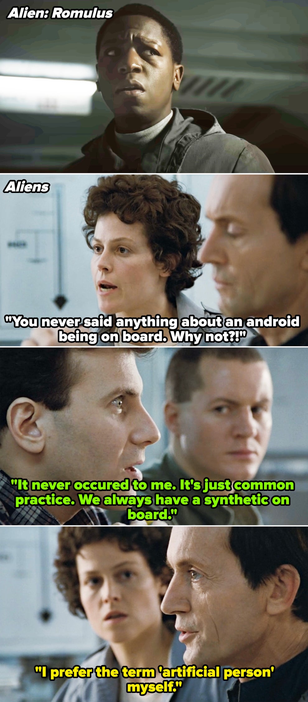 13 Alien Romulus Easter Eggs References Original Movie Alien