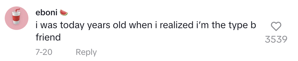 Millions Realize They're 'Type B' Friend From Viral Video