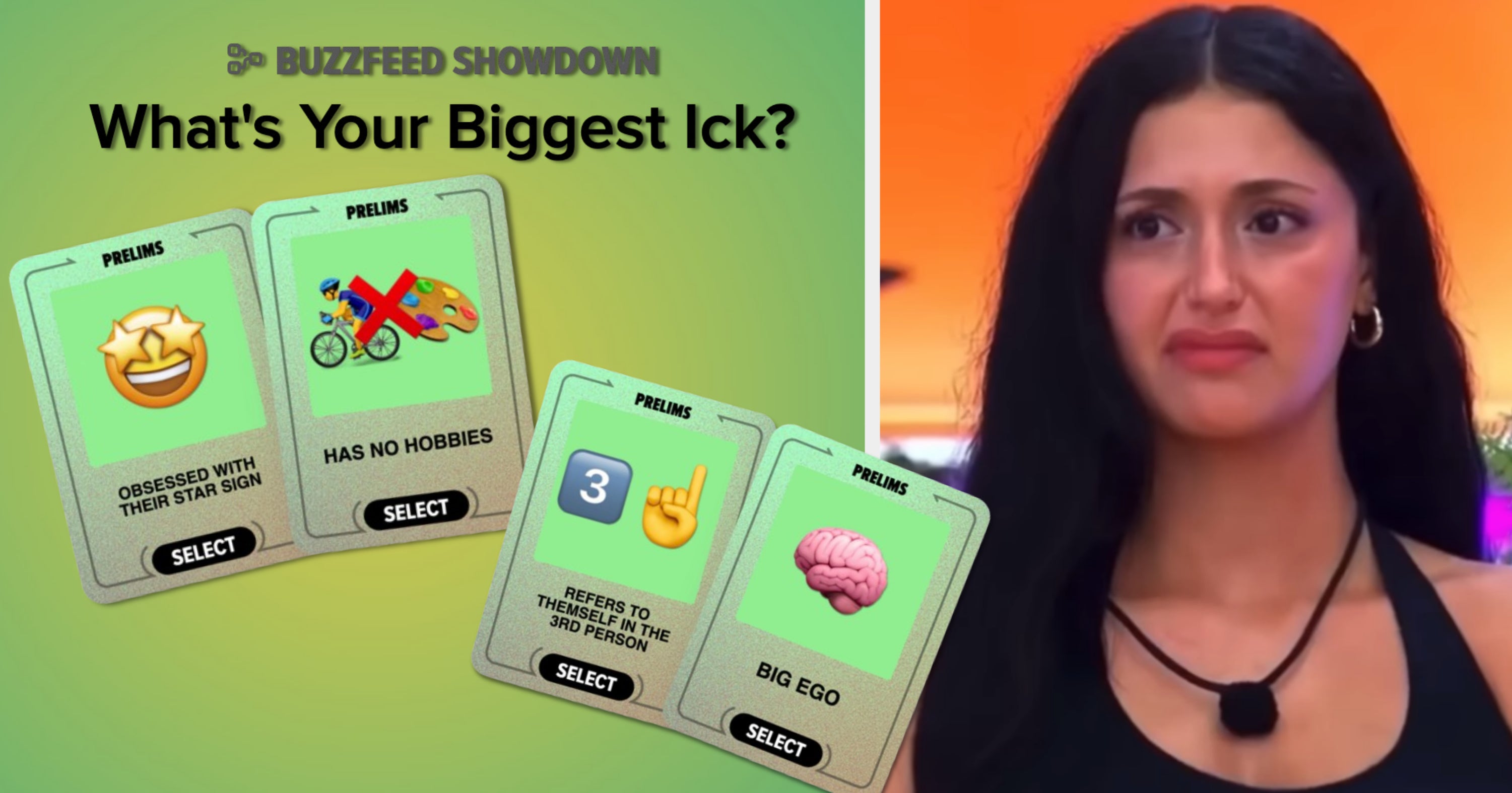 Biggest Ick Dating Showdown