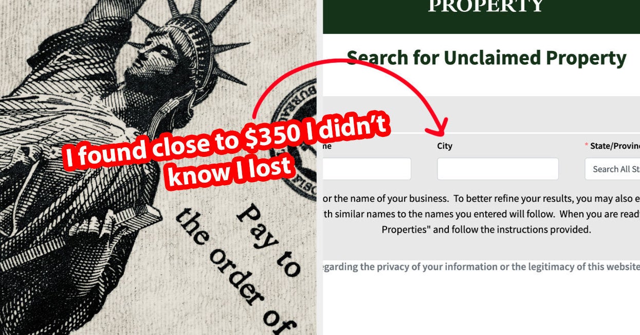 Search Your State's Unclaimed Property For Free Money