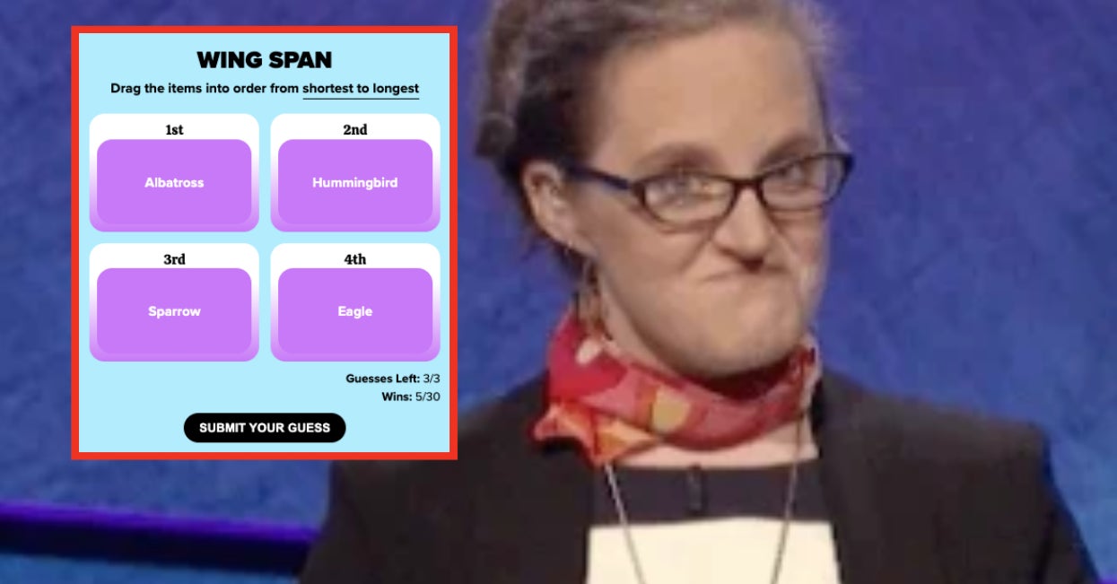 Sort These Random Things In Order