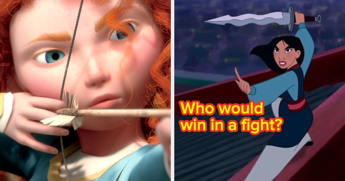 Disney Girl Fight Disney Princess Matchups — Who Would Win In A
