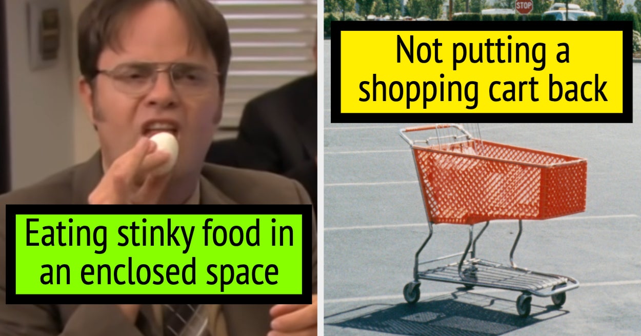 Poll: Does Doing These Things Make You A Bad Person?