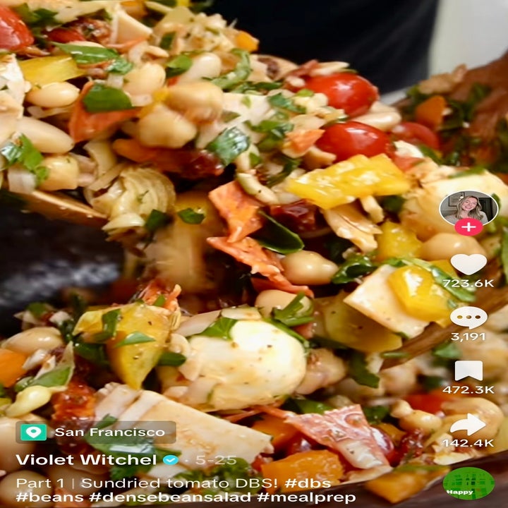 I Tried TikTok's 'Dense Bean Salad' Meal Prep Recipe Trend