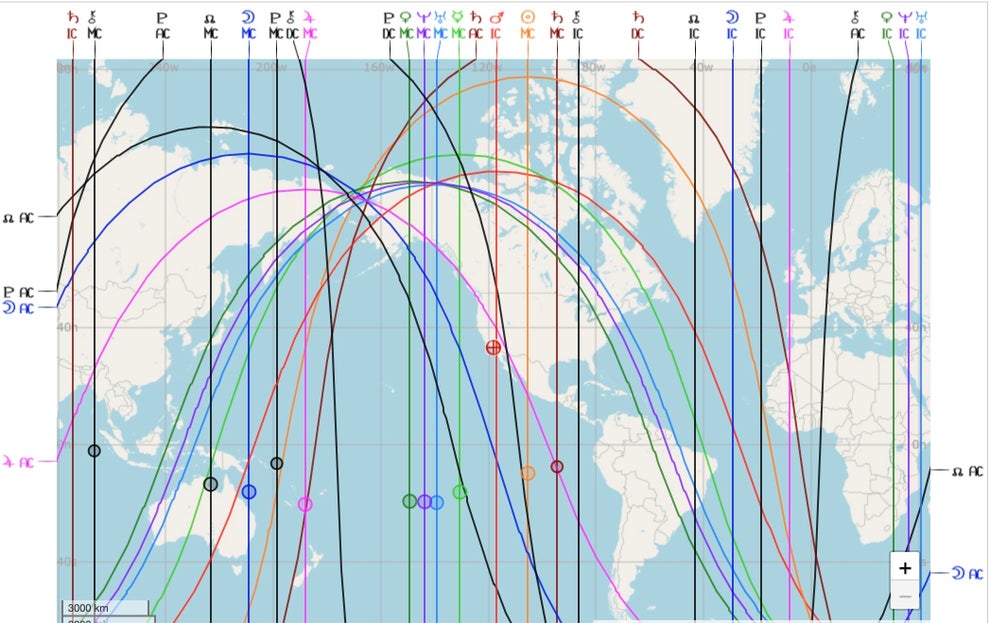 Astrocartography: What Is It & How Do You Use The Chart?