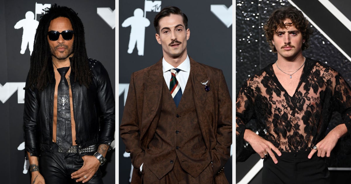Celebrity Men Looks At 2024 VMAs